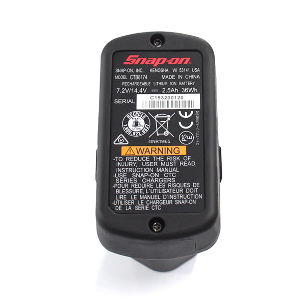 Snap-on CTB8174 Power Tool 14.4V 2.5Ah Lithium Battery