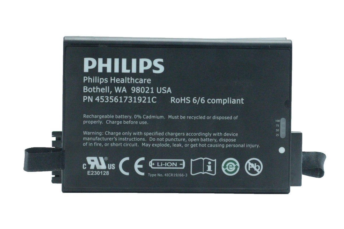 Philips 102-003098-503 Hamilton C2 C3 Ventilator Battery 45356173192C