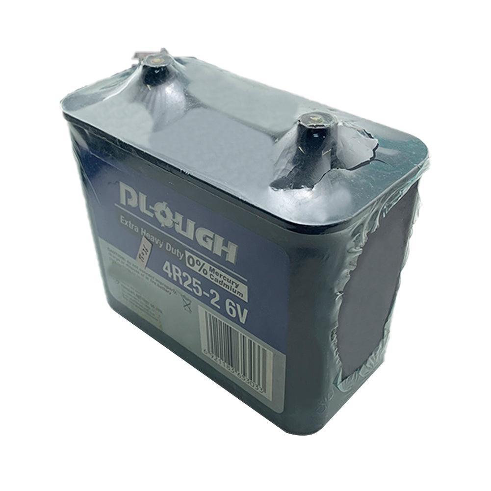 PLOUGH 4R25-2 Barricade Lights Zinc Carbon Battery