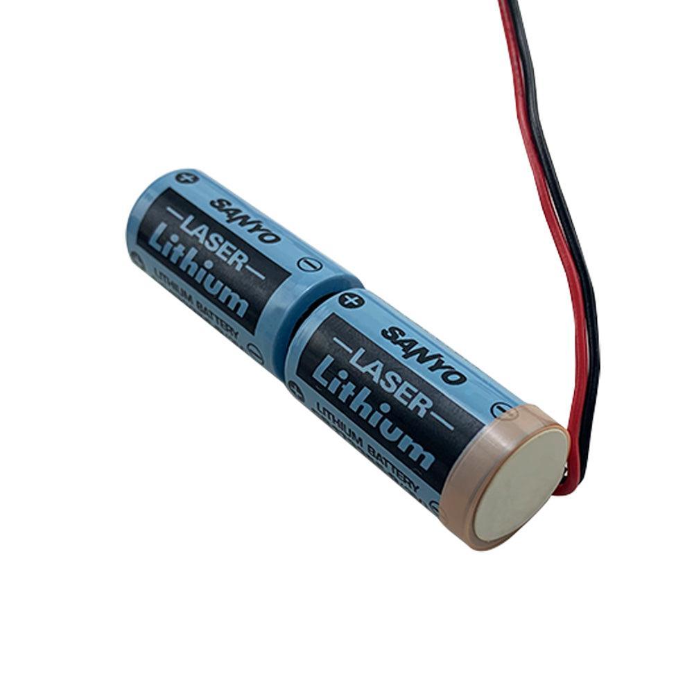 Sanyo 2/CR17335E-R Lead Wire Battery Pack | CR17335SE-R