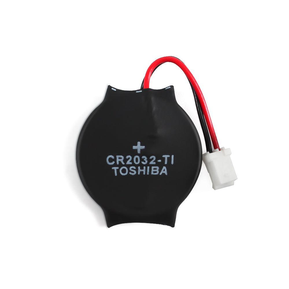 CR2032-TI TOSHIBA CMOS Battery with Lead Wire - Set of 2 Pcs